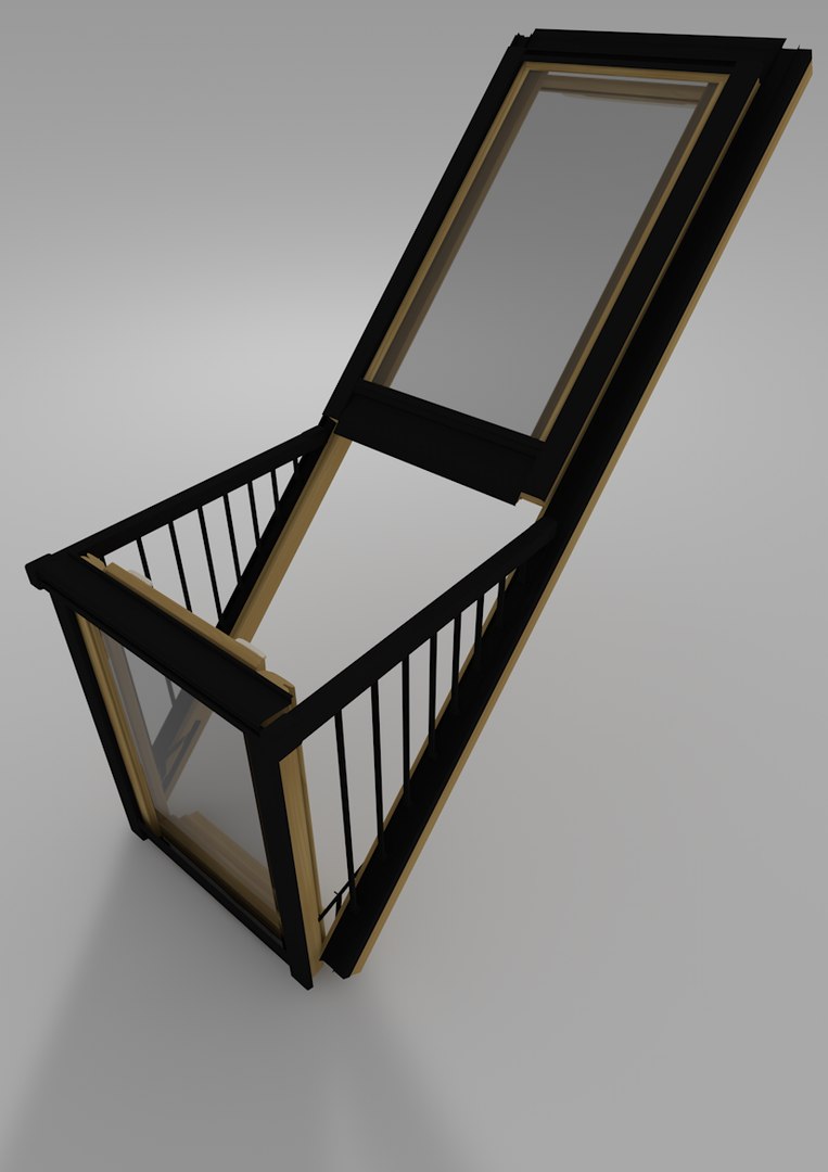 Roof Window C4d Free