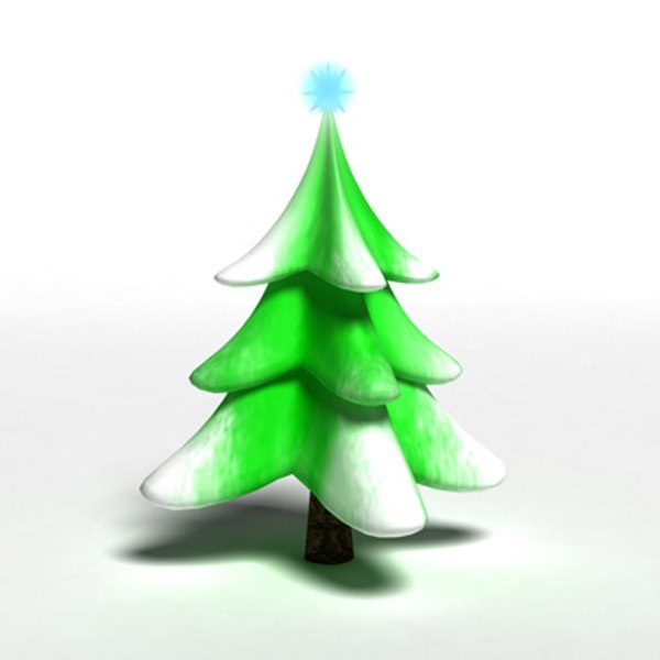 max toy snow tree plastic