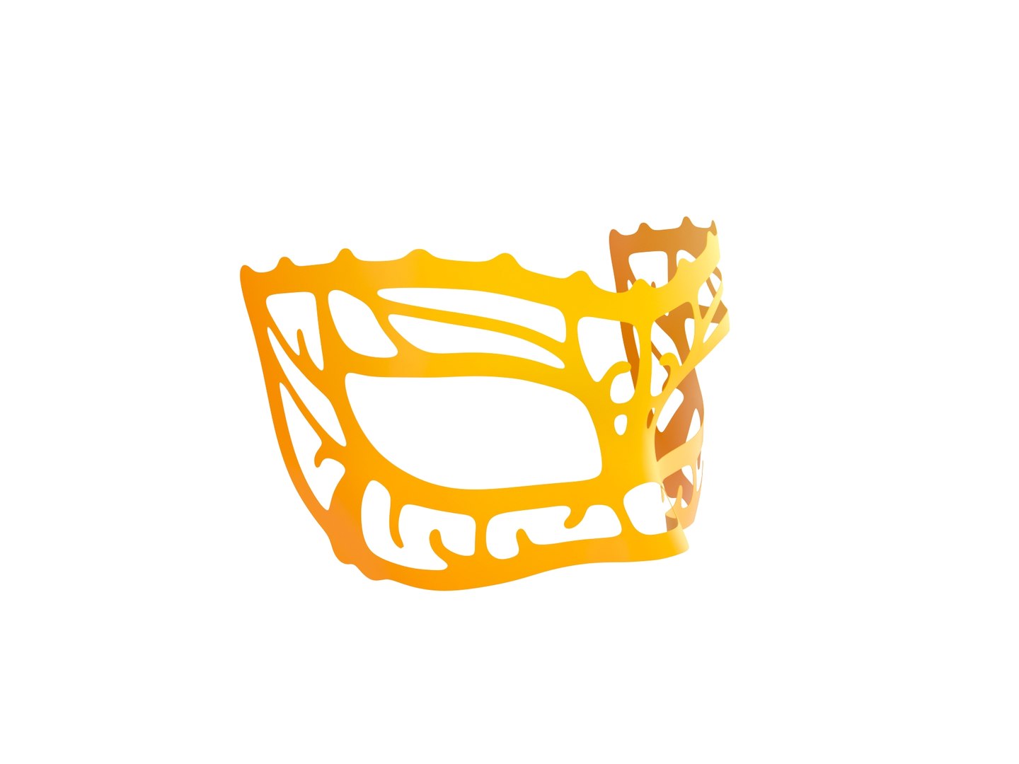 Masquerade Mask 3D Model - TurboSquid 1521370