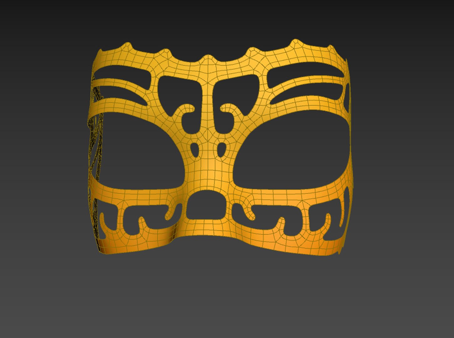 Masquerade Mask 3D Model - TurboSquid 1521370