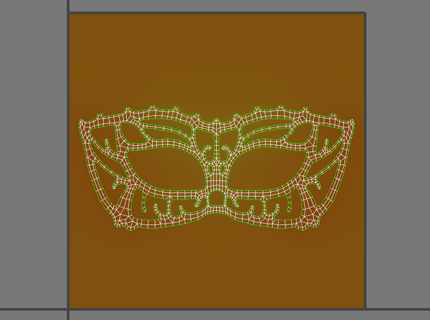 Masquerade Mask 3D Model - TurboSquid 1521370