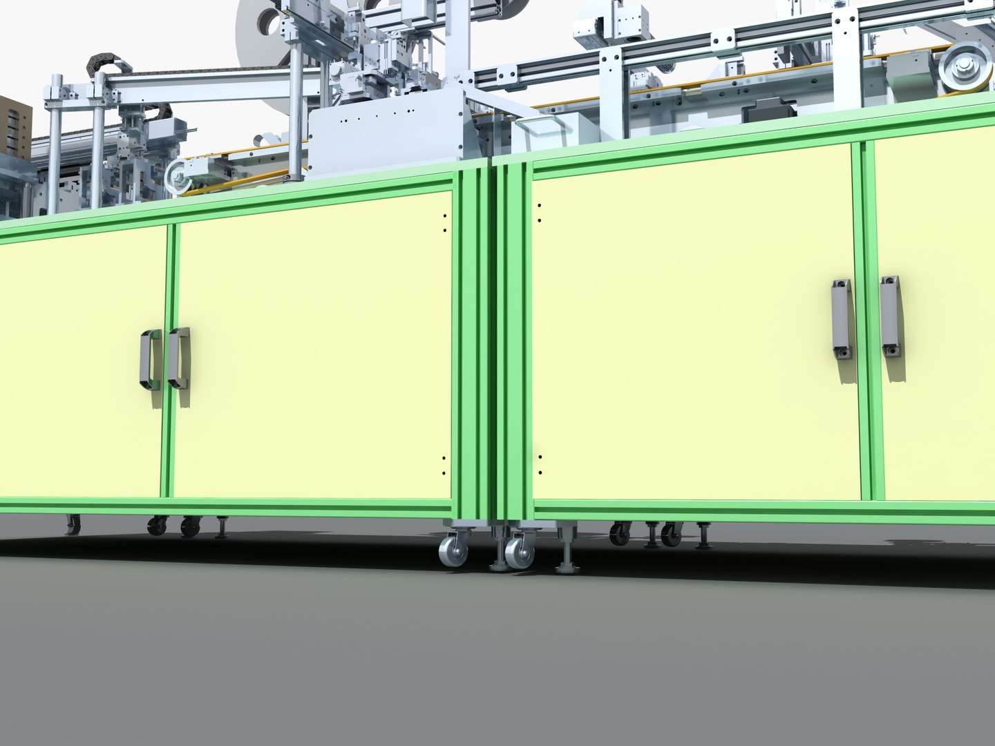 Industrial Equipment 26 - Automatic Cutting and Loading Assembly Line ...