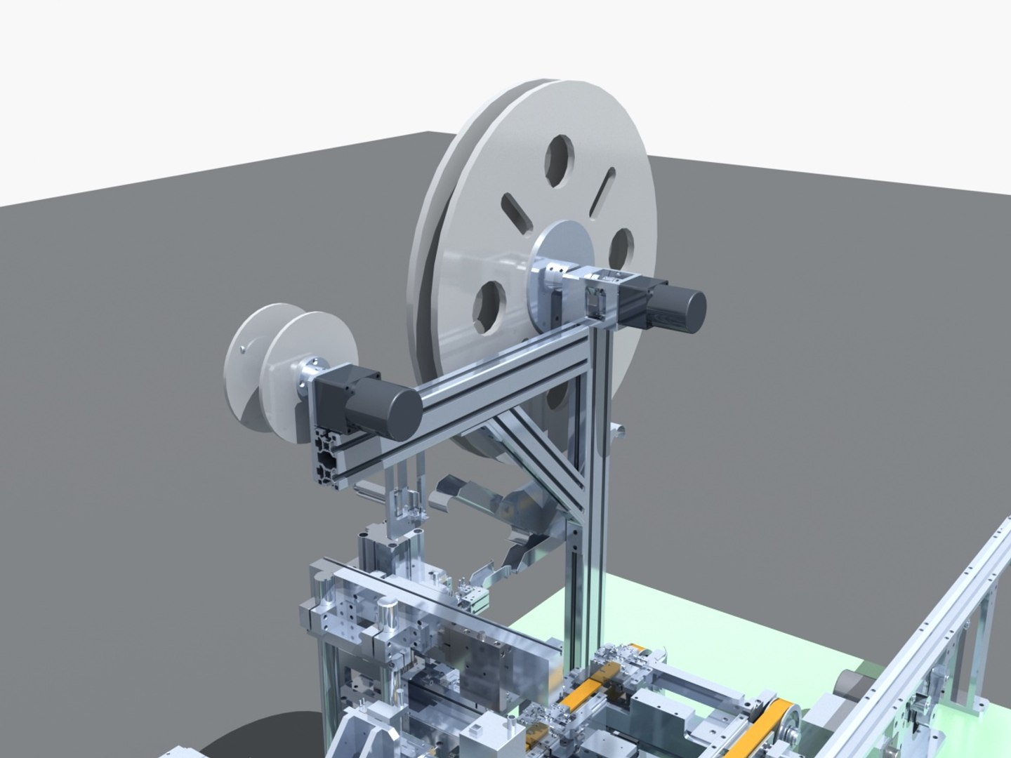 Industrial Equipment 26 - Automatic Cutting and Loading Assembly Line ...
