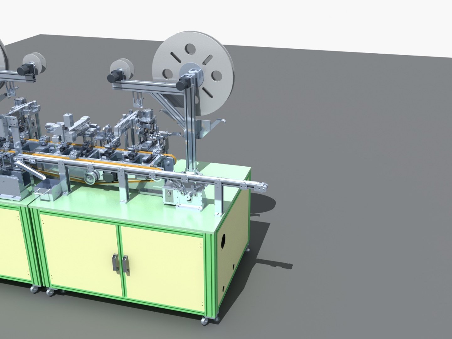 Industrial Equipment 26 - Automatic Cutting And Loading Assembly Line ...