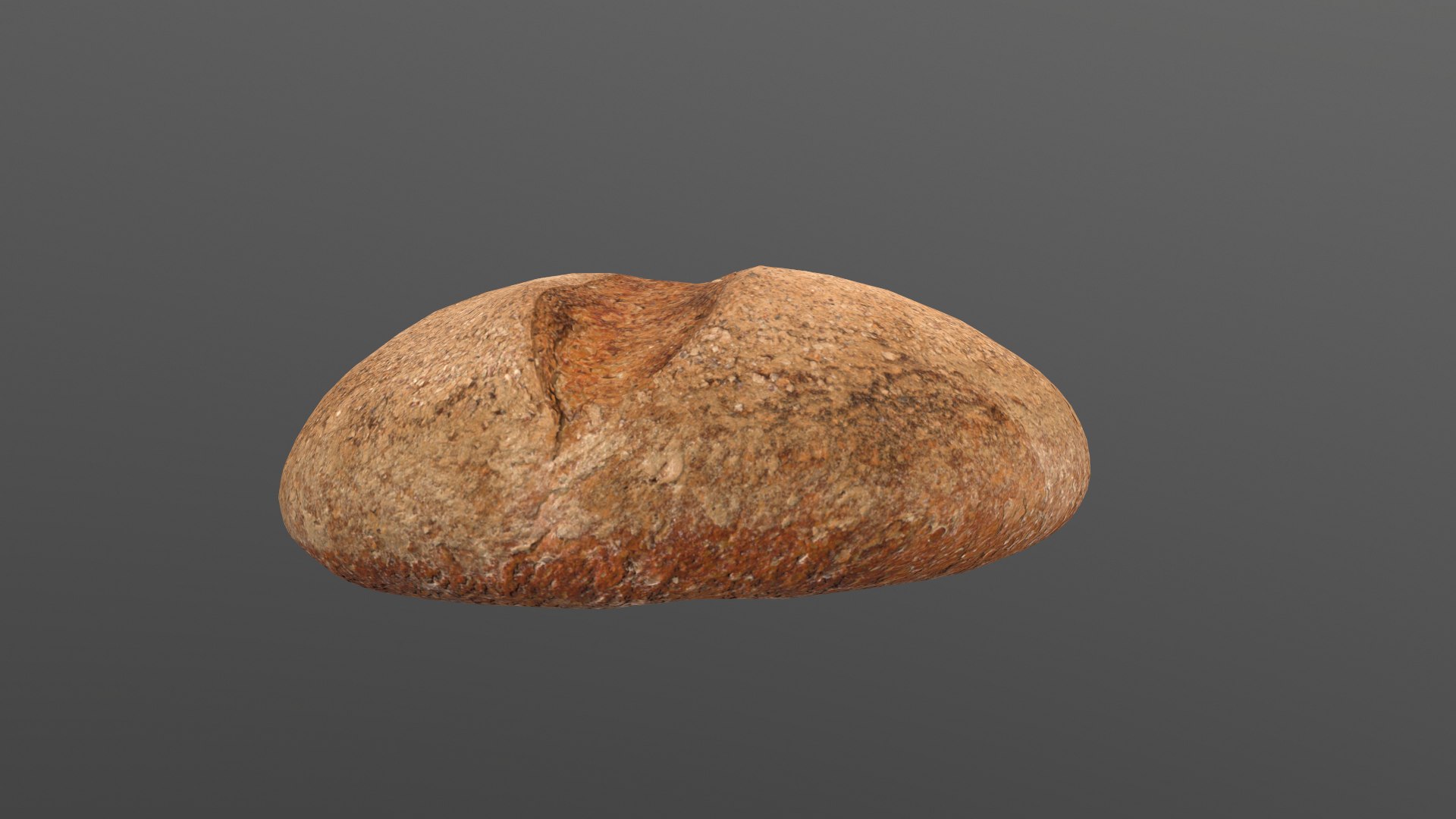 Round Rye Bread AR VR PBR Lowpoly With Game Ready 3d Model 3D Model - TurboSquid 2091694