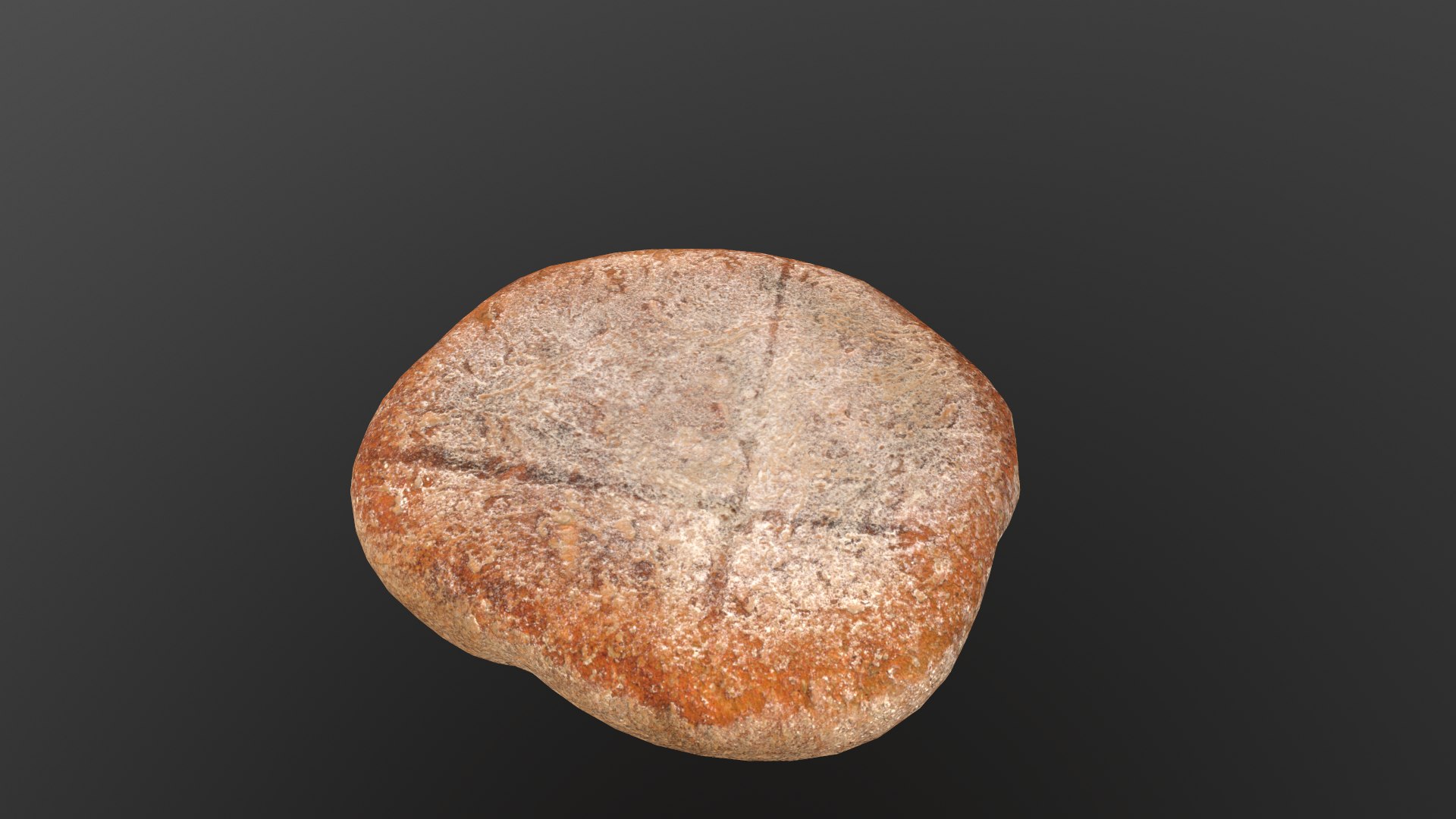 Round Rye Bread AR VR PBR Lowpoly With Game Ready 3d Model 3D Model - TurboSquid 2091694