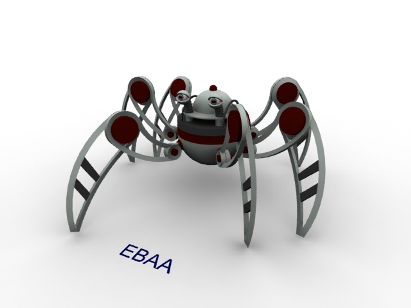3d Robot Spider Model