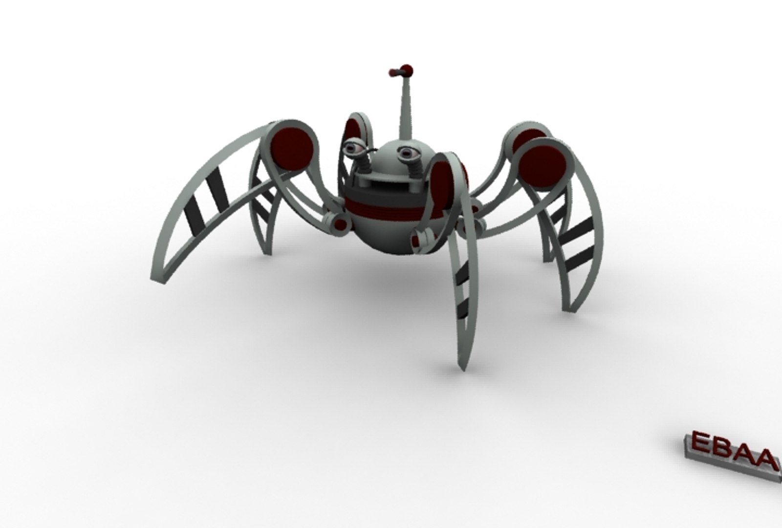 3d Robot Spider Model