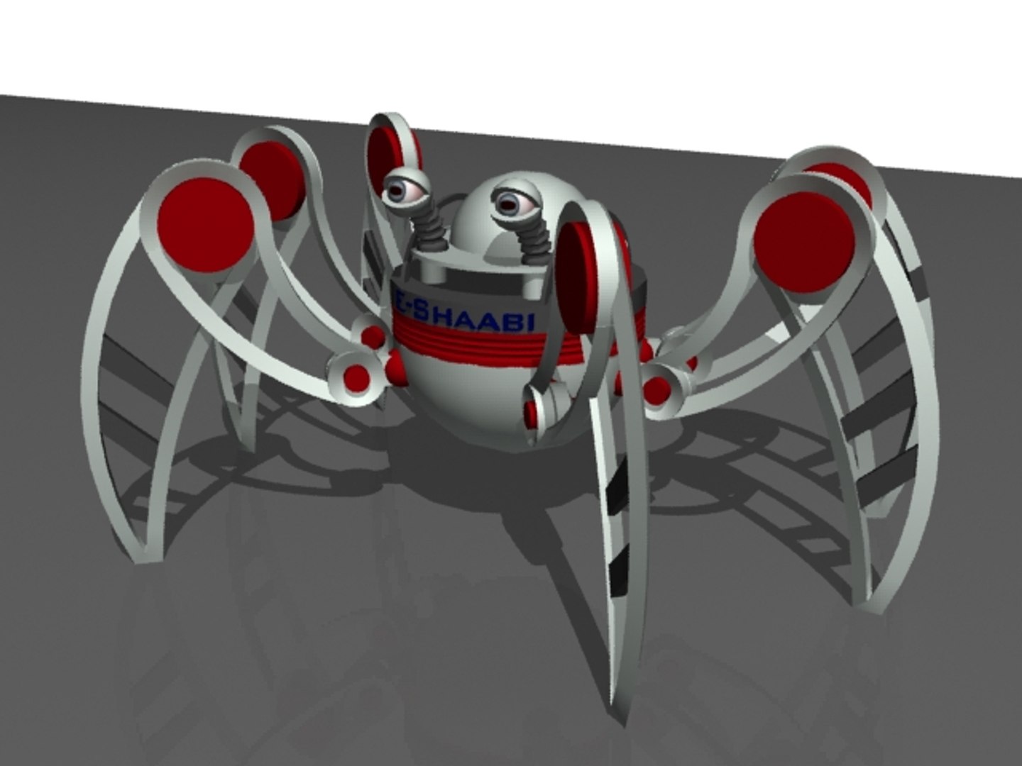 3d Robot Spider Model