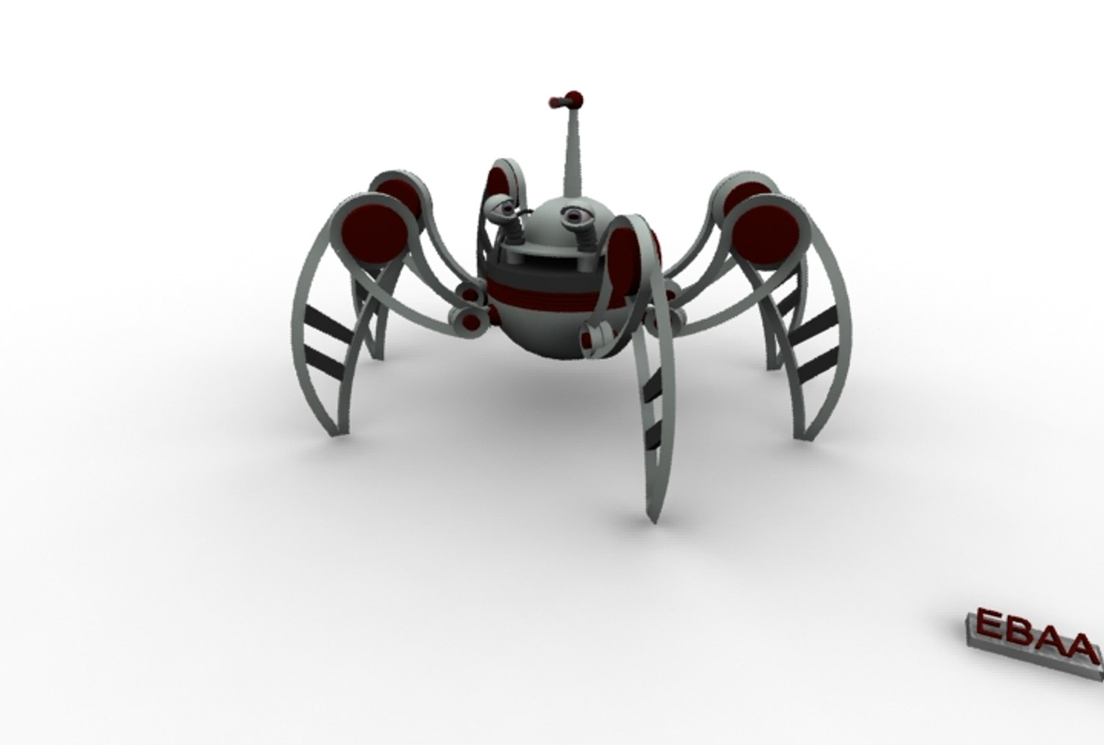 3d Robot Spider Model