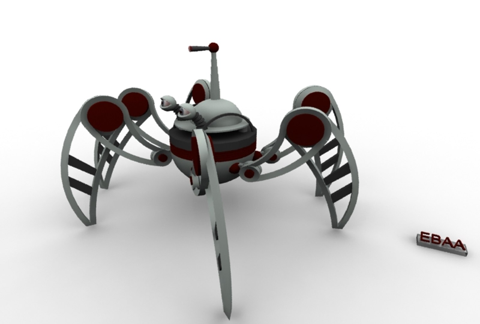 3d Robot Spider Model