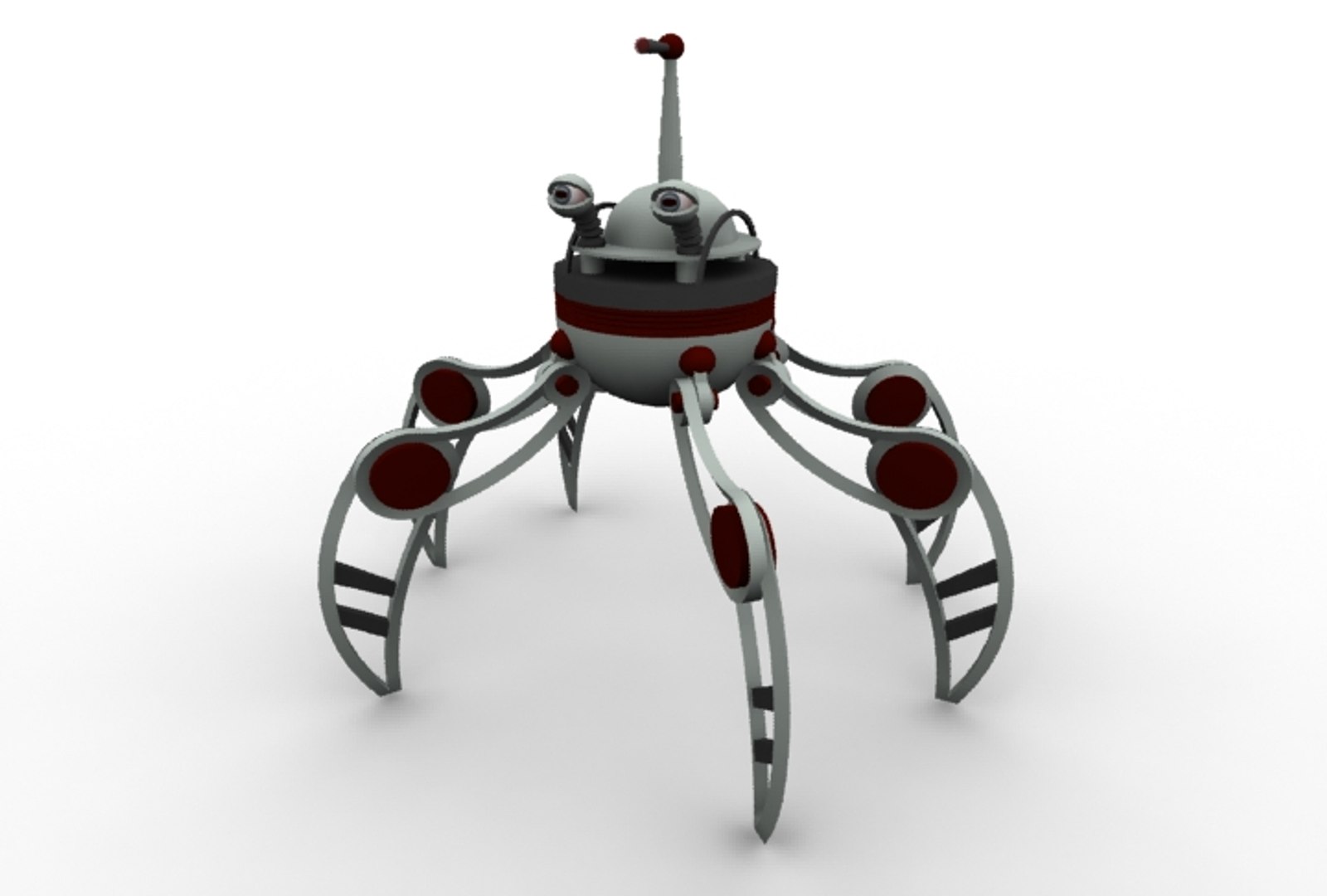 3d Robot Spider Model