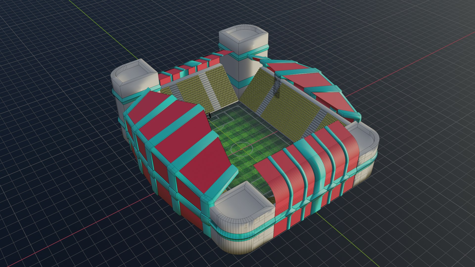 3D Football Stadium - Liverpool - TurboSquid 1882245