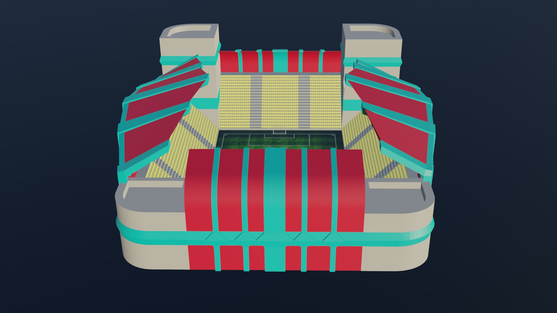 3D Football Stadium - Liverpool - TurboSquid 1882245