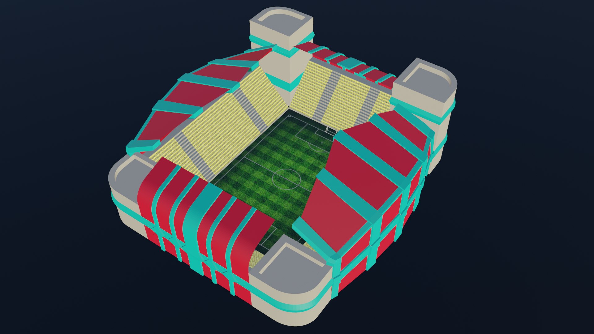 3D Football Stadium - Liverpool - TurboSquid 1882245
