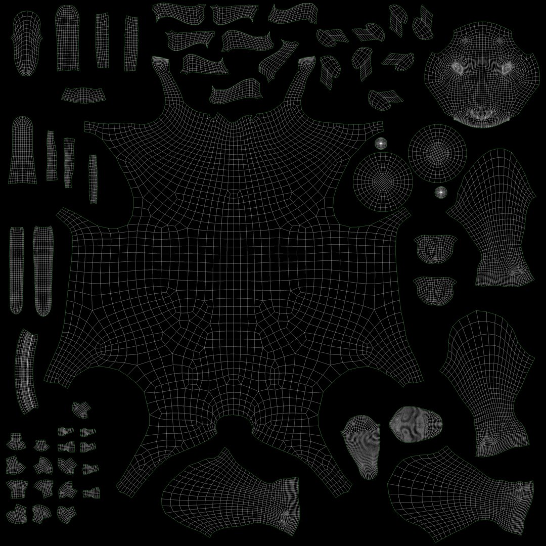 rigged - 3d model