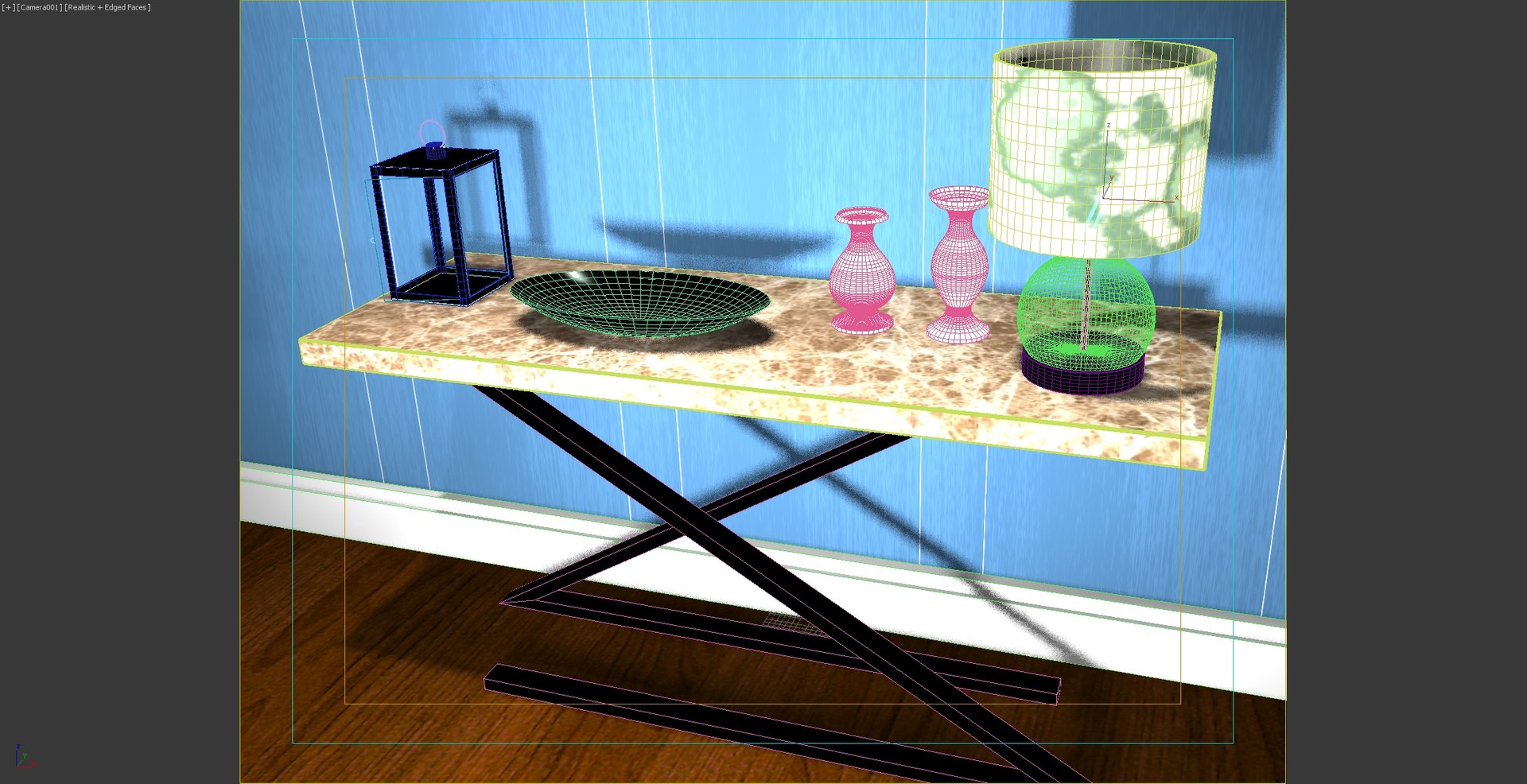 3D table metal props model - TurboSquid 1462957