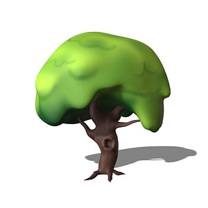 Free 3D Cartoon Tree Models - Available For Download On TurboSquid
