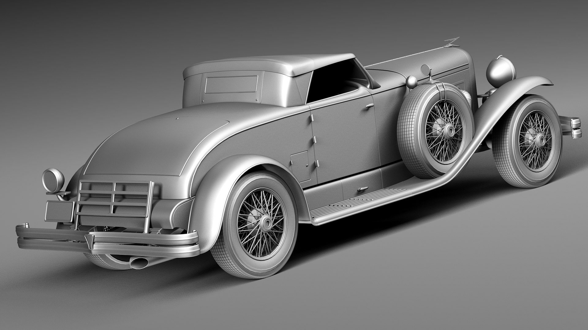 3d Duesenberg Sj Roadster Luxury