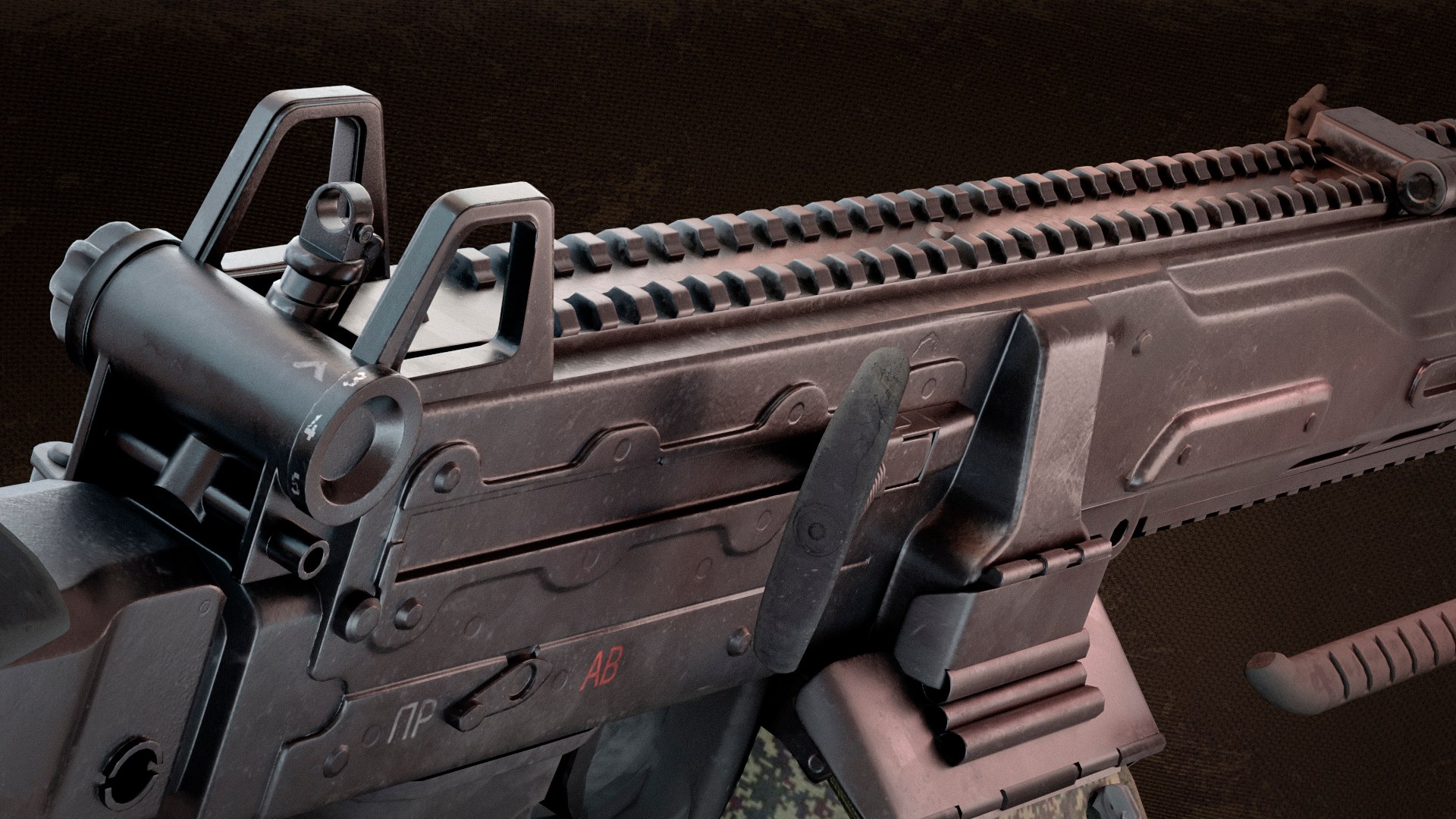 Machine Gun RPL-20 Model - TurboSquid 2289316