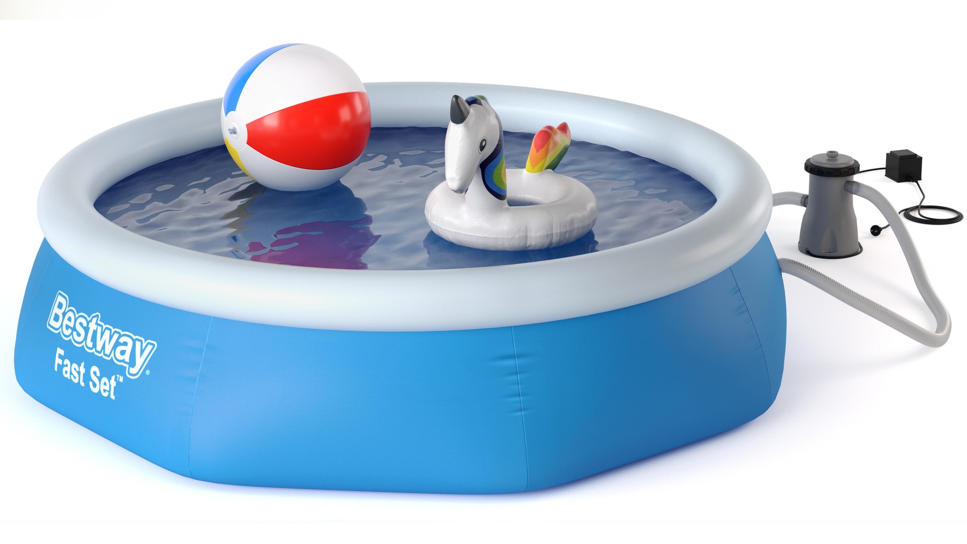 Bestway Pool Fast Set 3D - TurboSquid 2416181