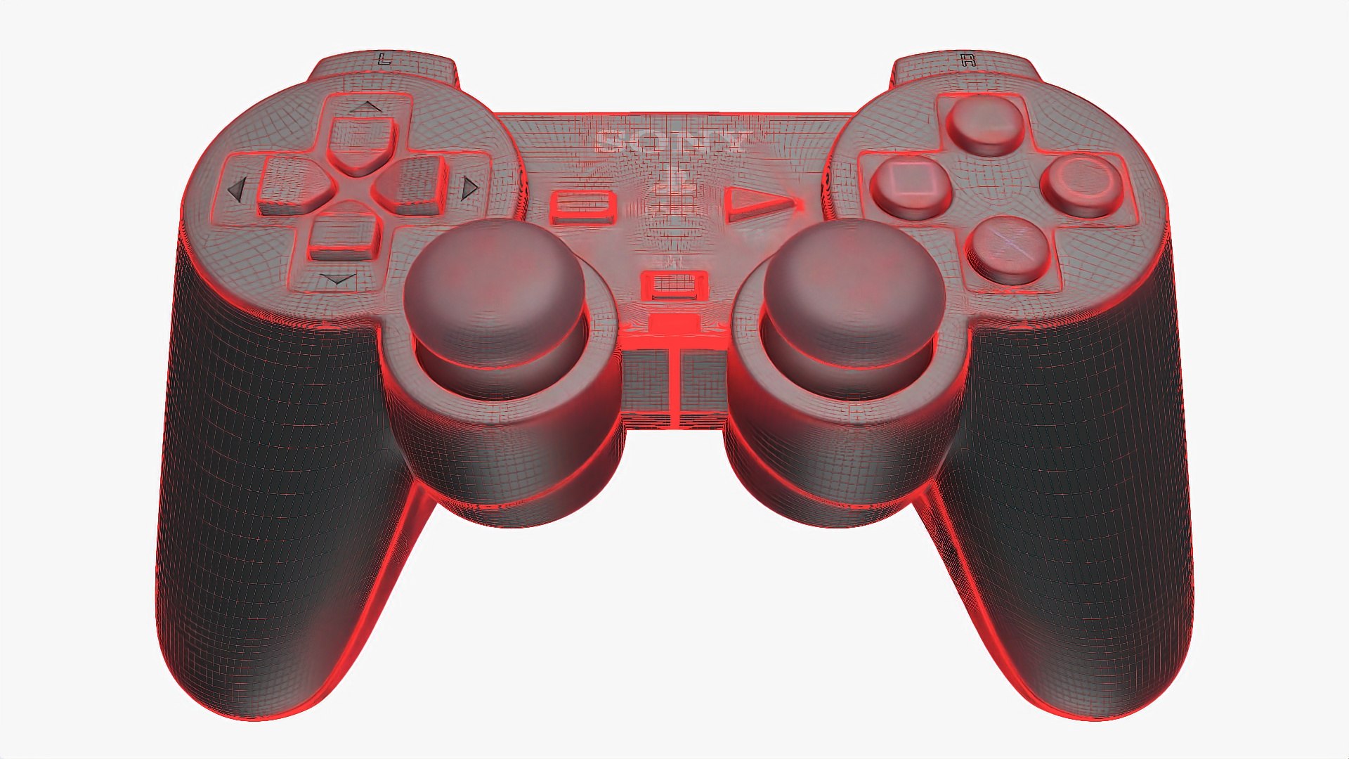 DualShock 2 Analog Controller 3D Model - TurboSquid 2202212
