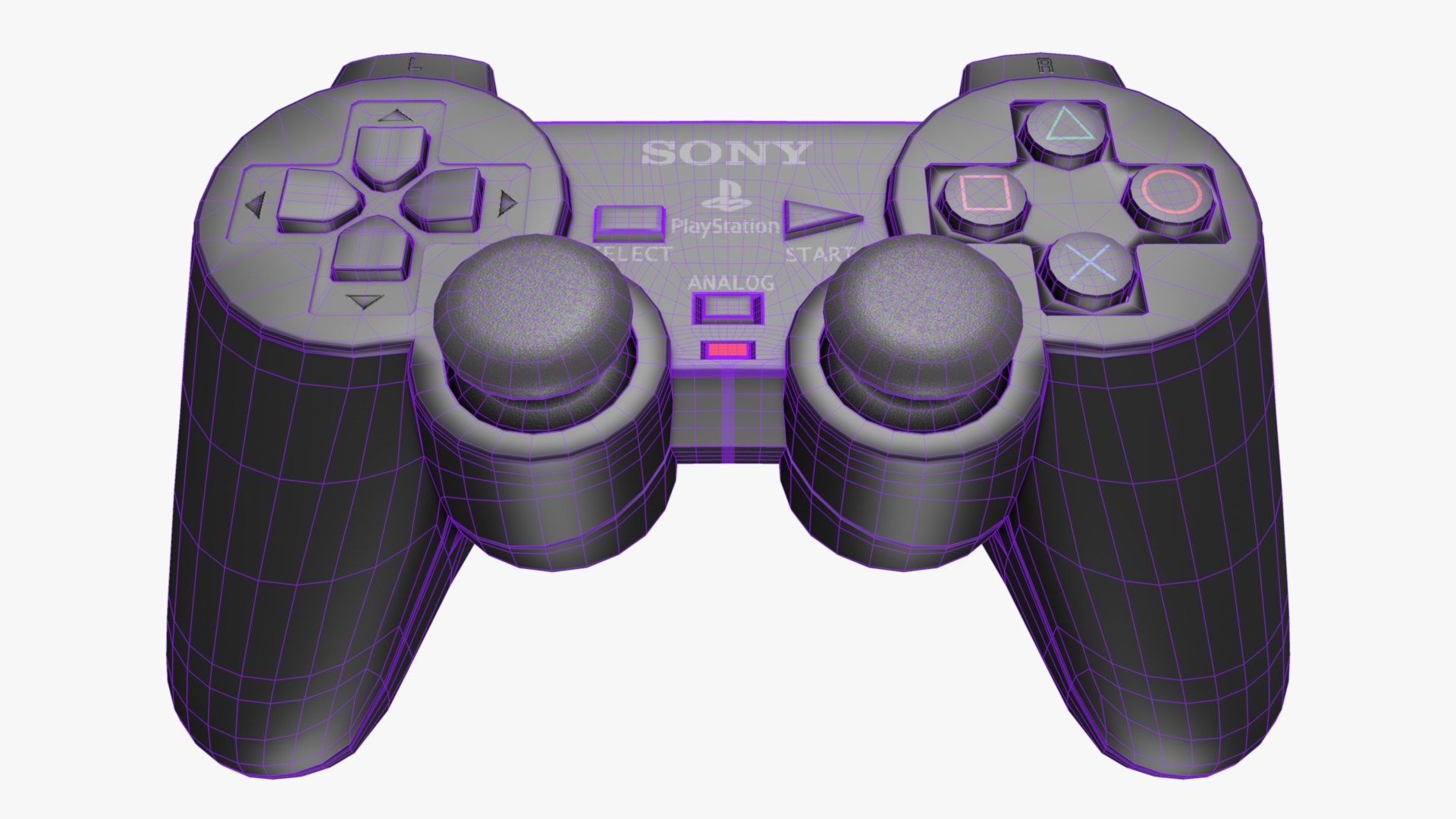 DualShock 2 Analog Controller 3D Model - TurboSquid 2202212