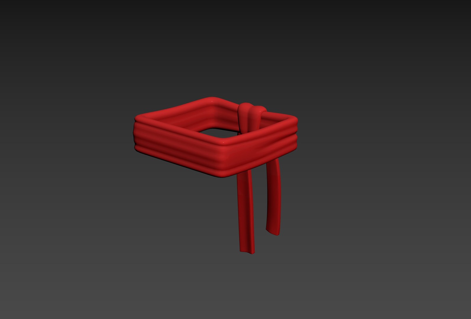 3D Square Headband Model - TurboSquid 2227052