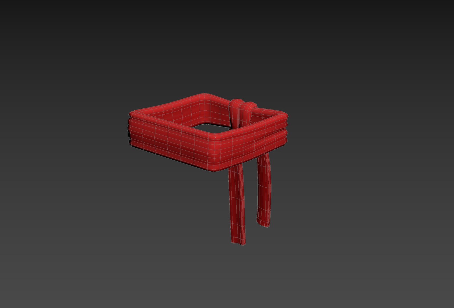 3D Square Headband Model - TurboSquid 2227052