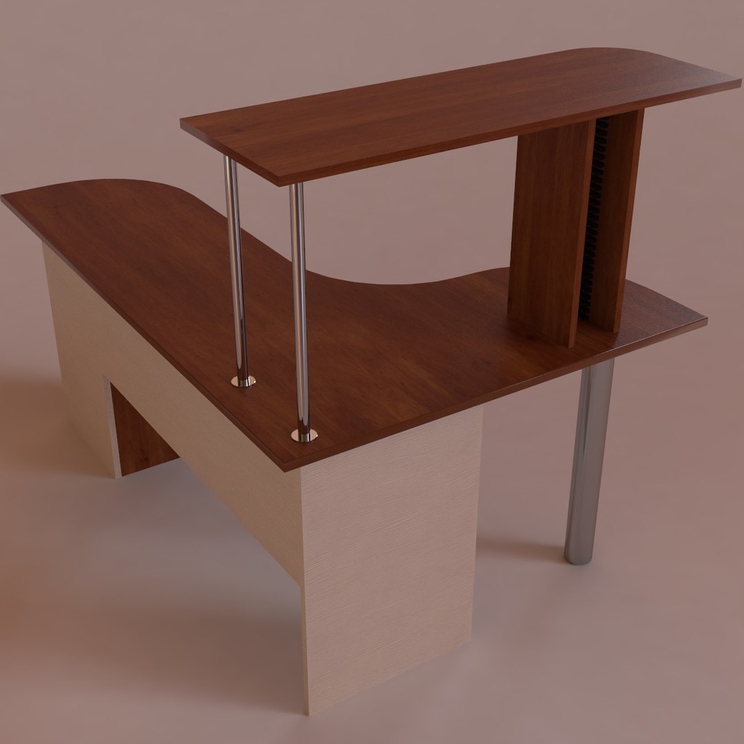 3d computer table model
