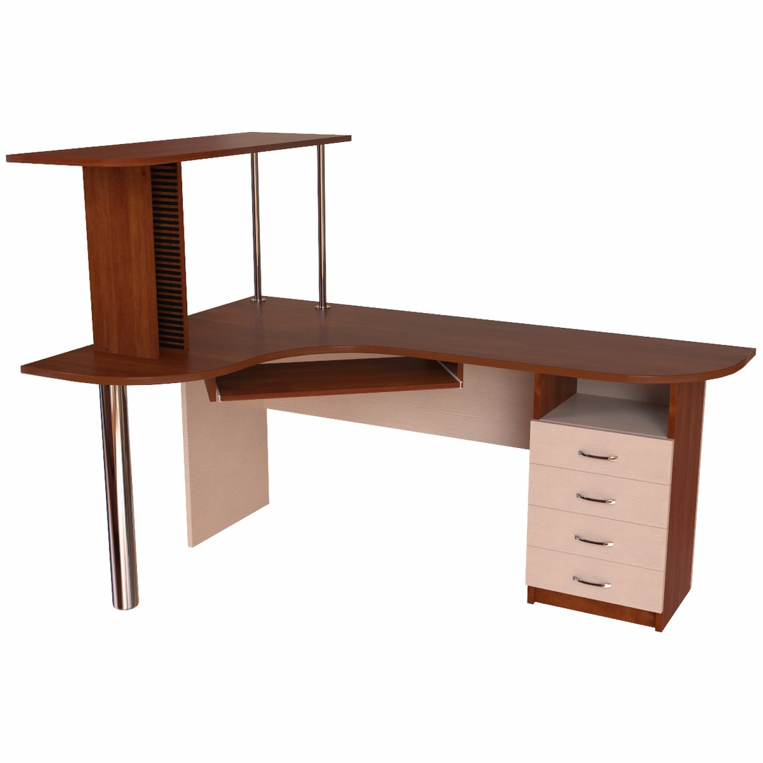 3d computer table model
