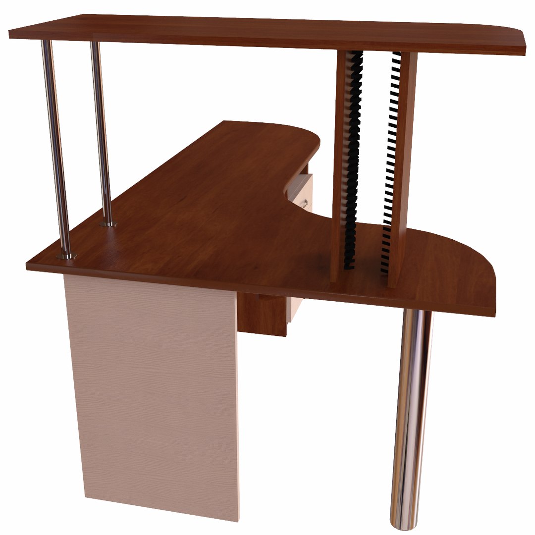 3d computer table model