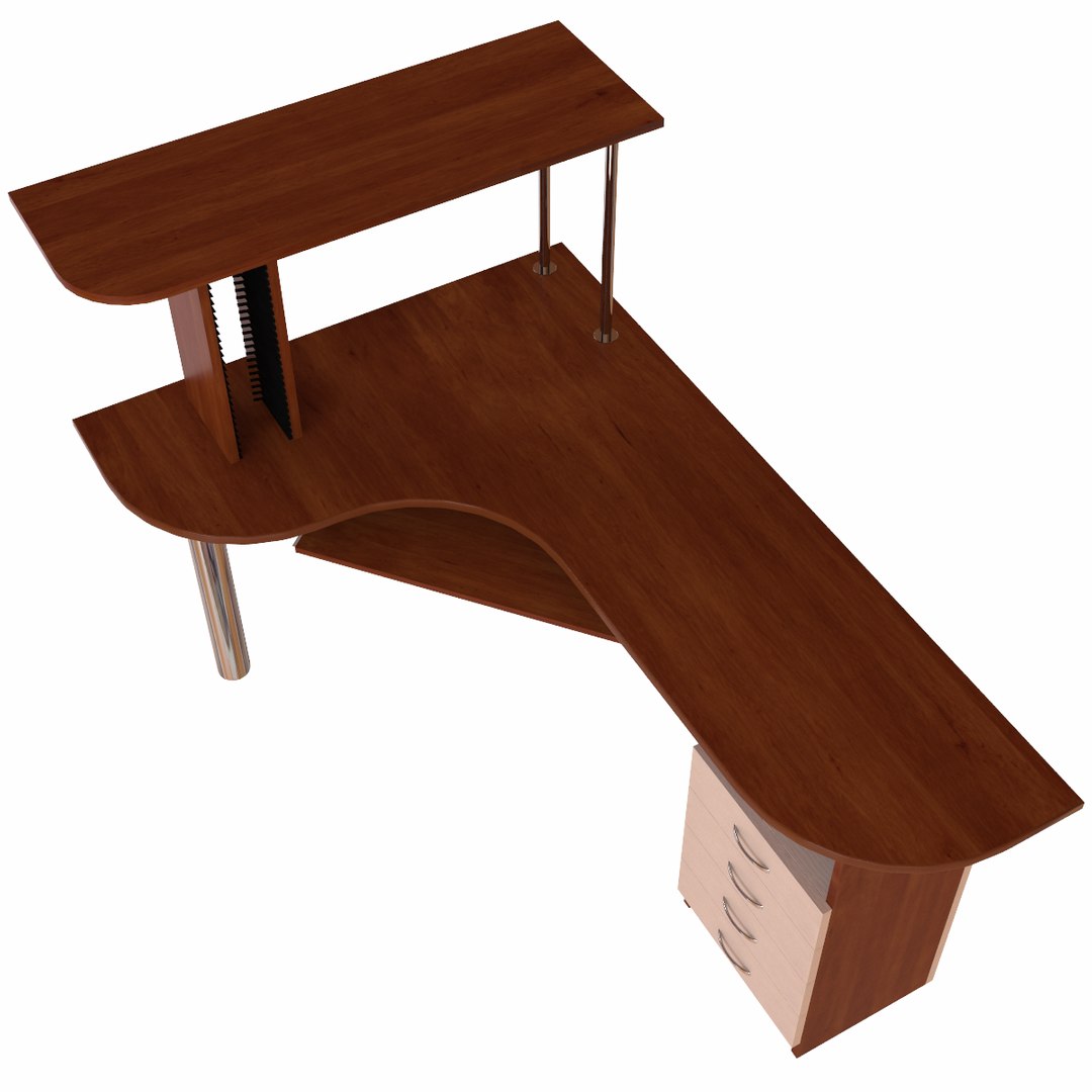 3d computer table model