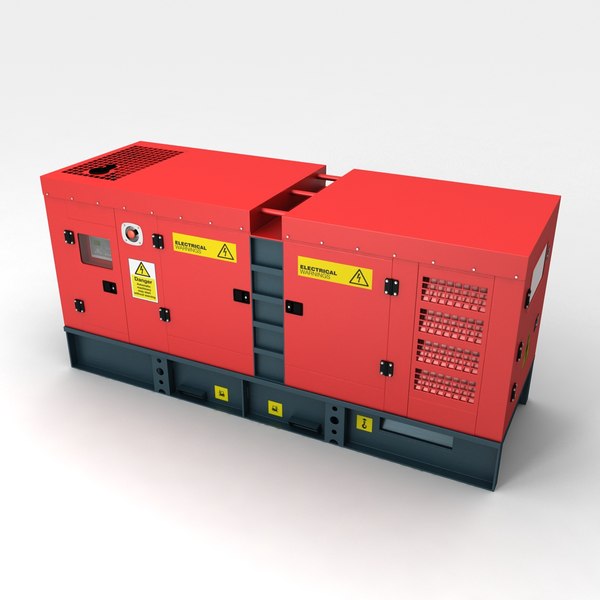 3D Genset Models | TurboSquid