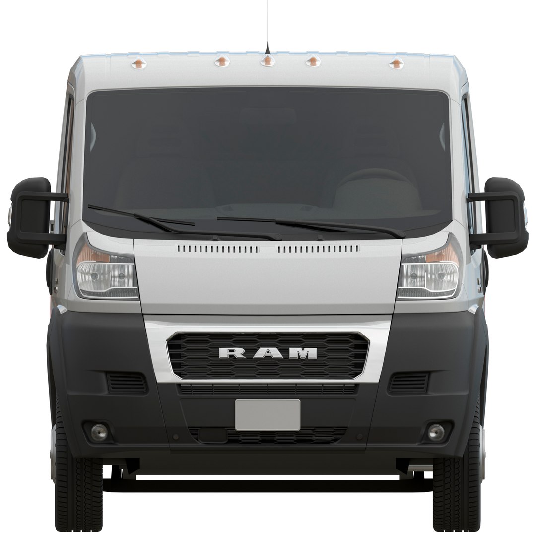 RAM PROMASTER 1500 Cargo Van 118 3D Model - TurboSquid 1804111