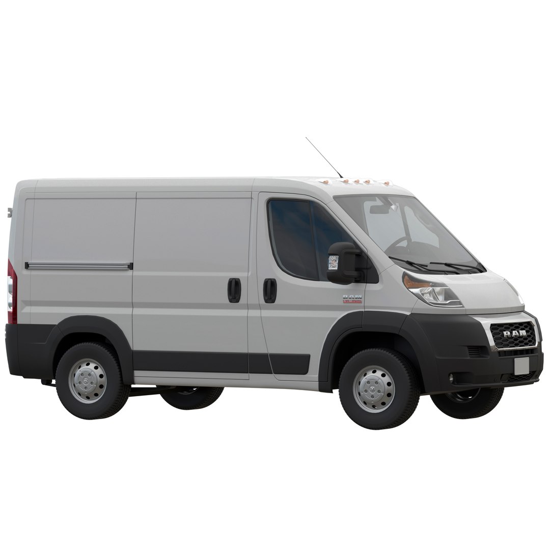 RAM PROMASTER 1500 Cargo Van 118 3D Model - TurboSquid 1804111