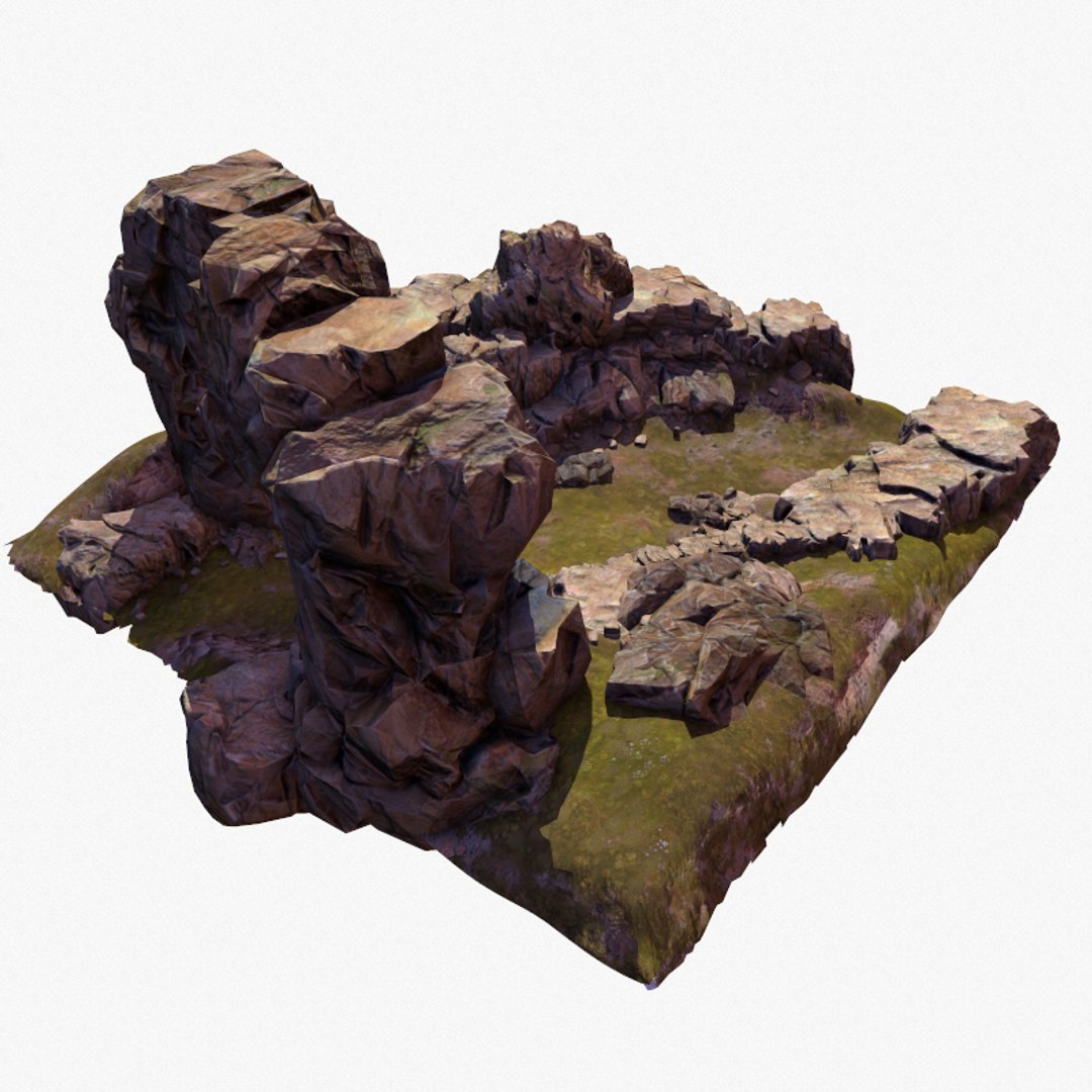 Mountain Environment 3d Max