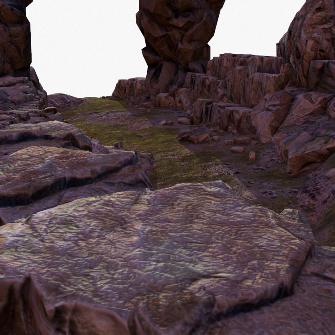 Mountain Environment 3d Max