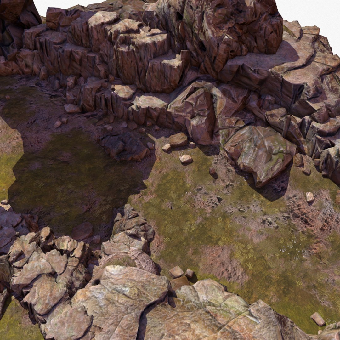 Mountain Environment 3d Max