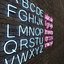 neon lighting alphabet letters 3d max