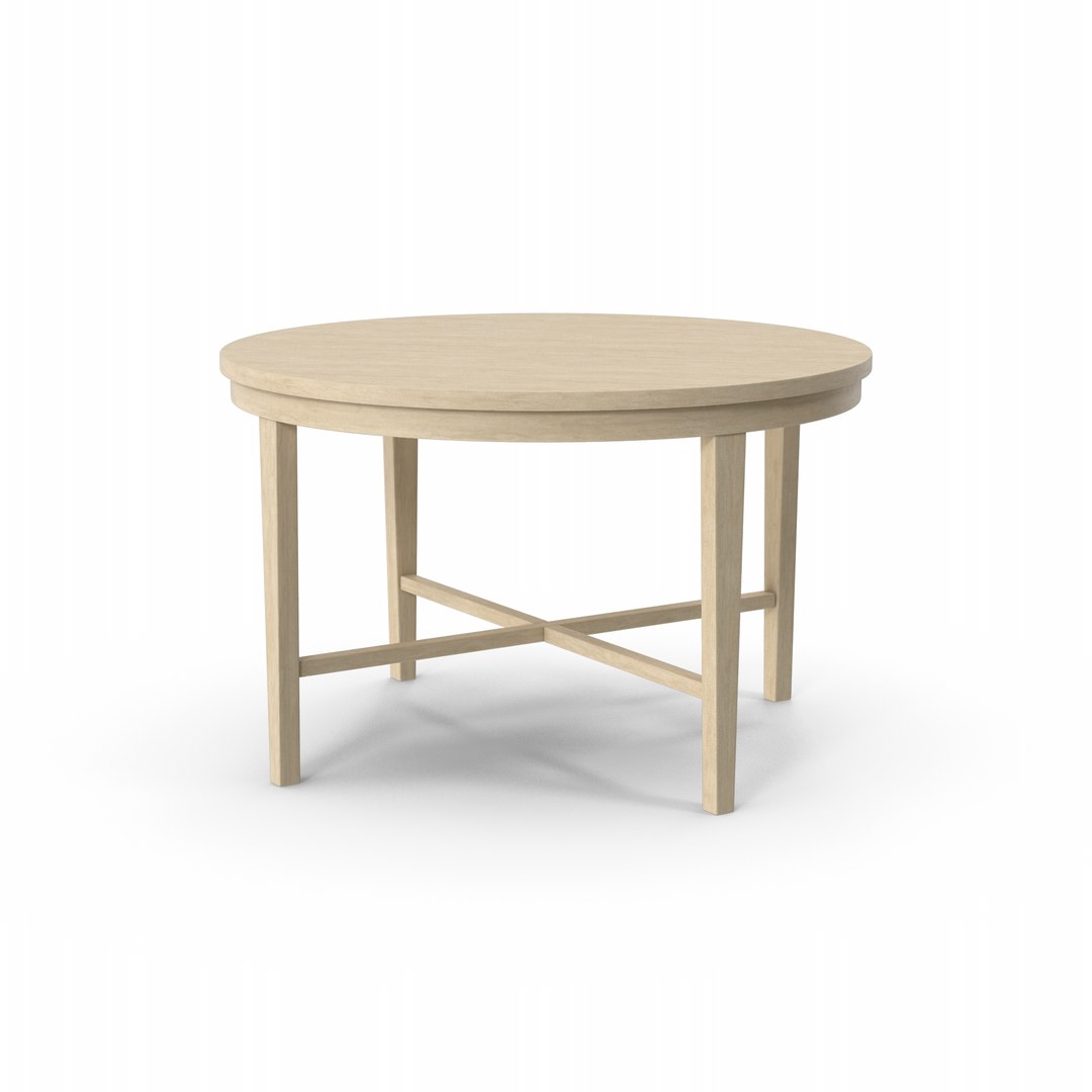 Wooden Dinner Table 3D - TurboSquid 2110516