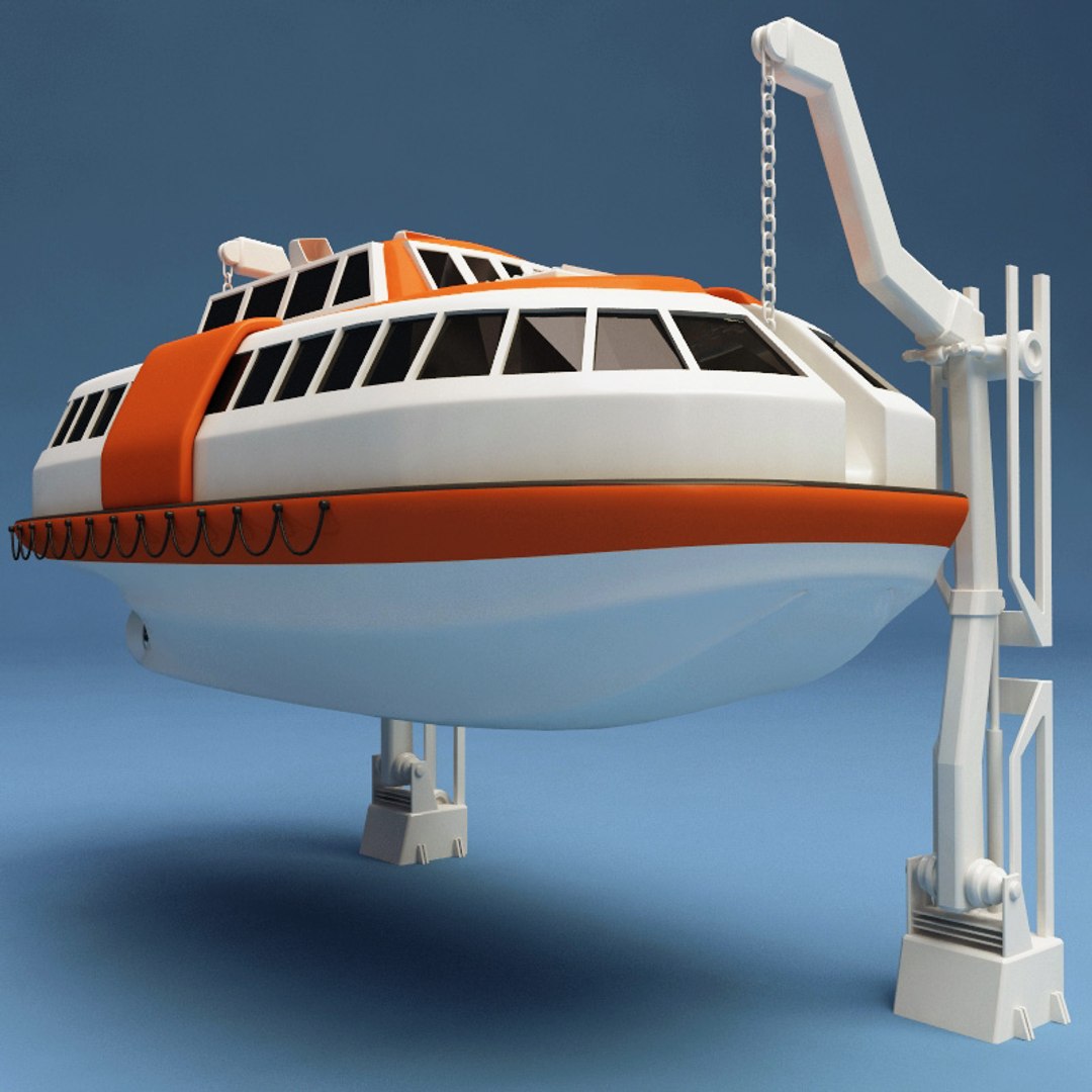 3d lifeboat v3 model