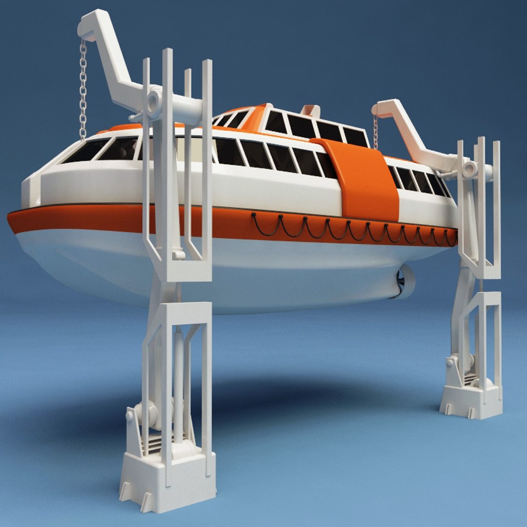 3d lifeboat v3 model