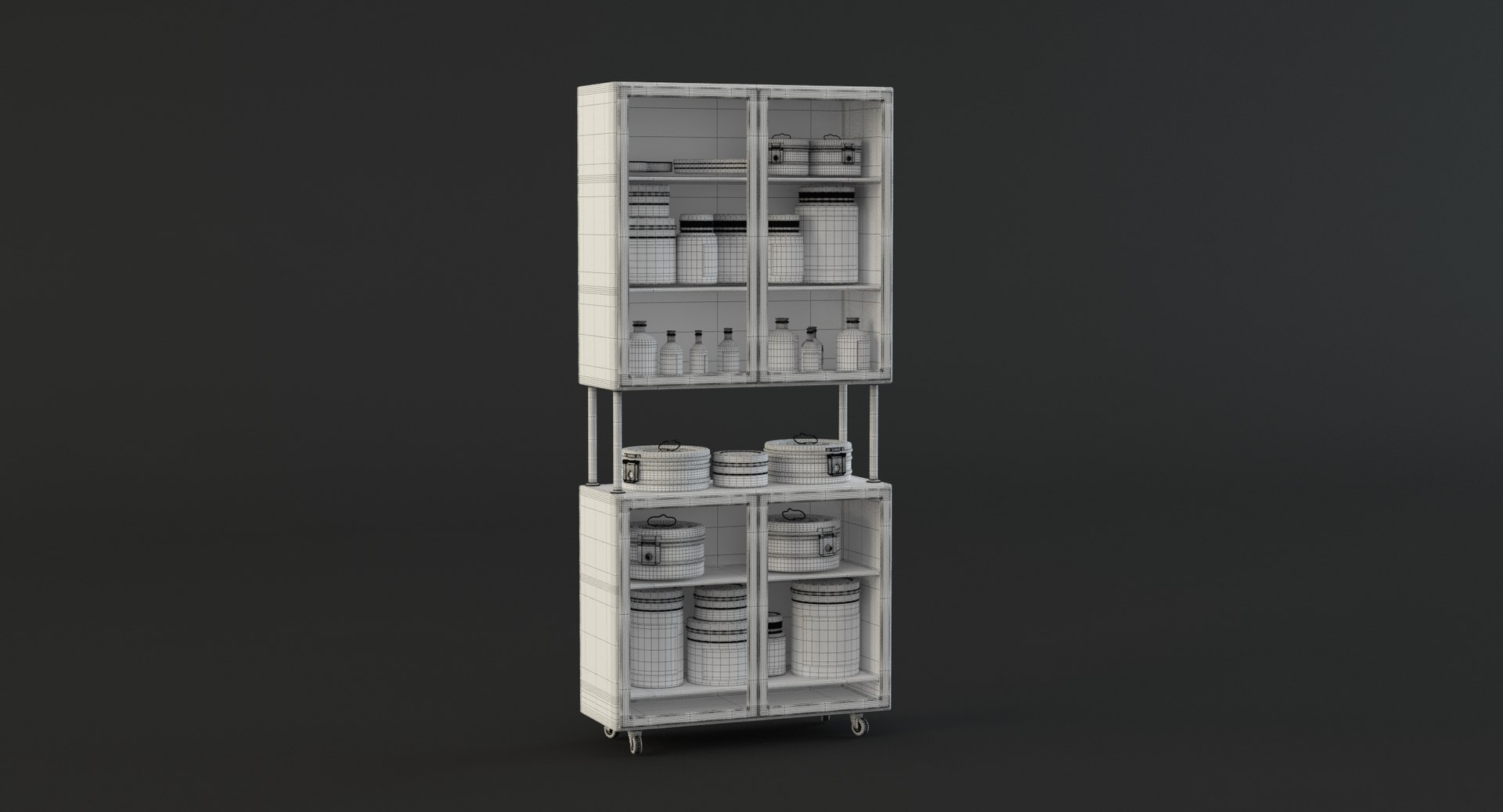 Medical rack model - TurboSquid 1278368