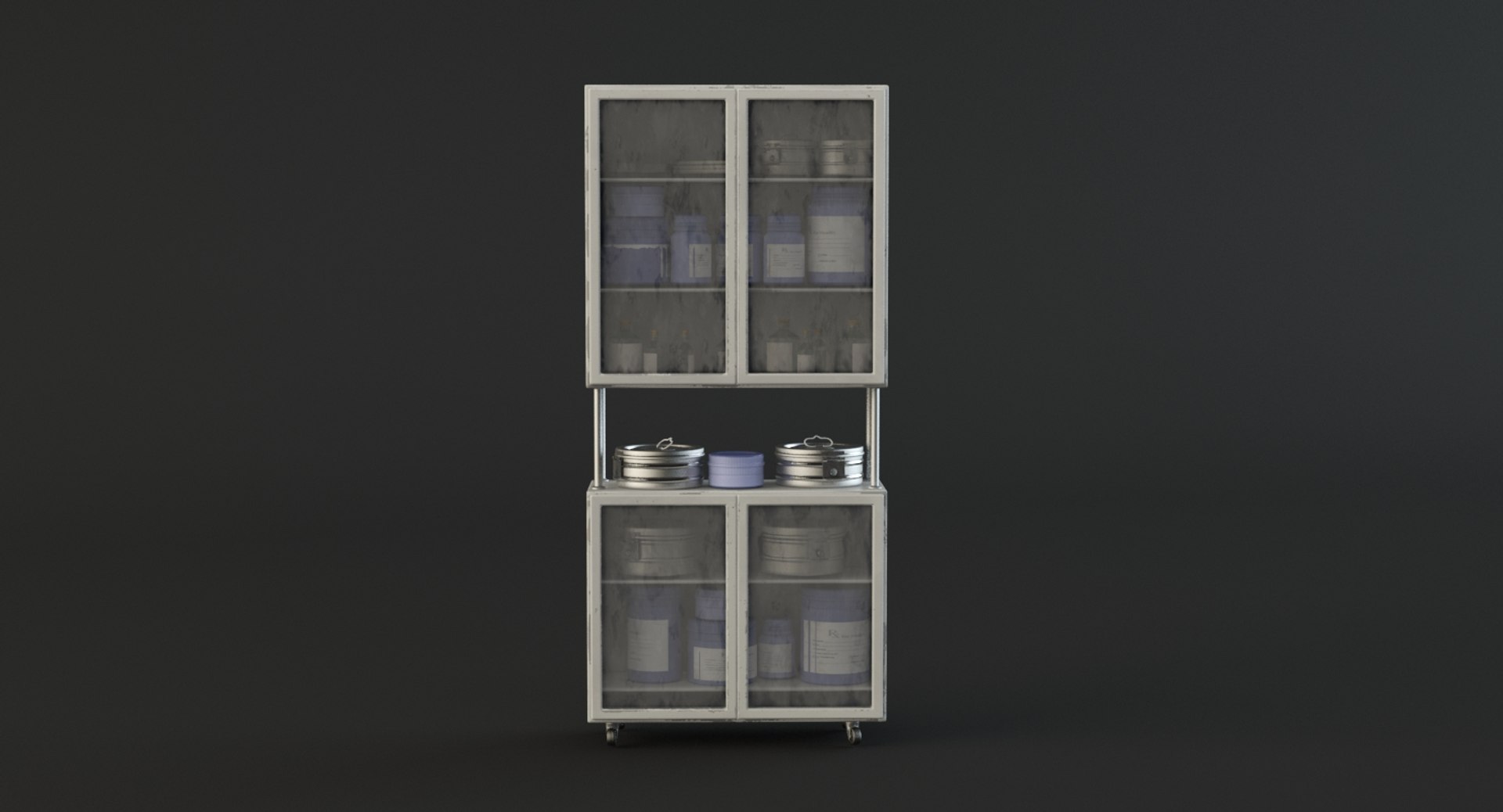 Medical rack model - TurboSquid 1278368