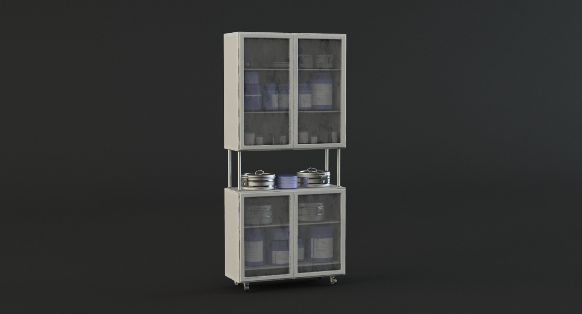 Medical rack model - TurboSquid 1278368
