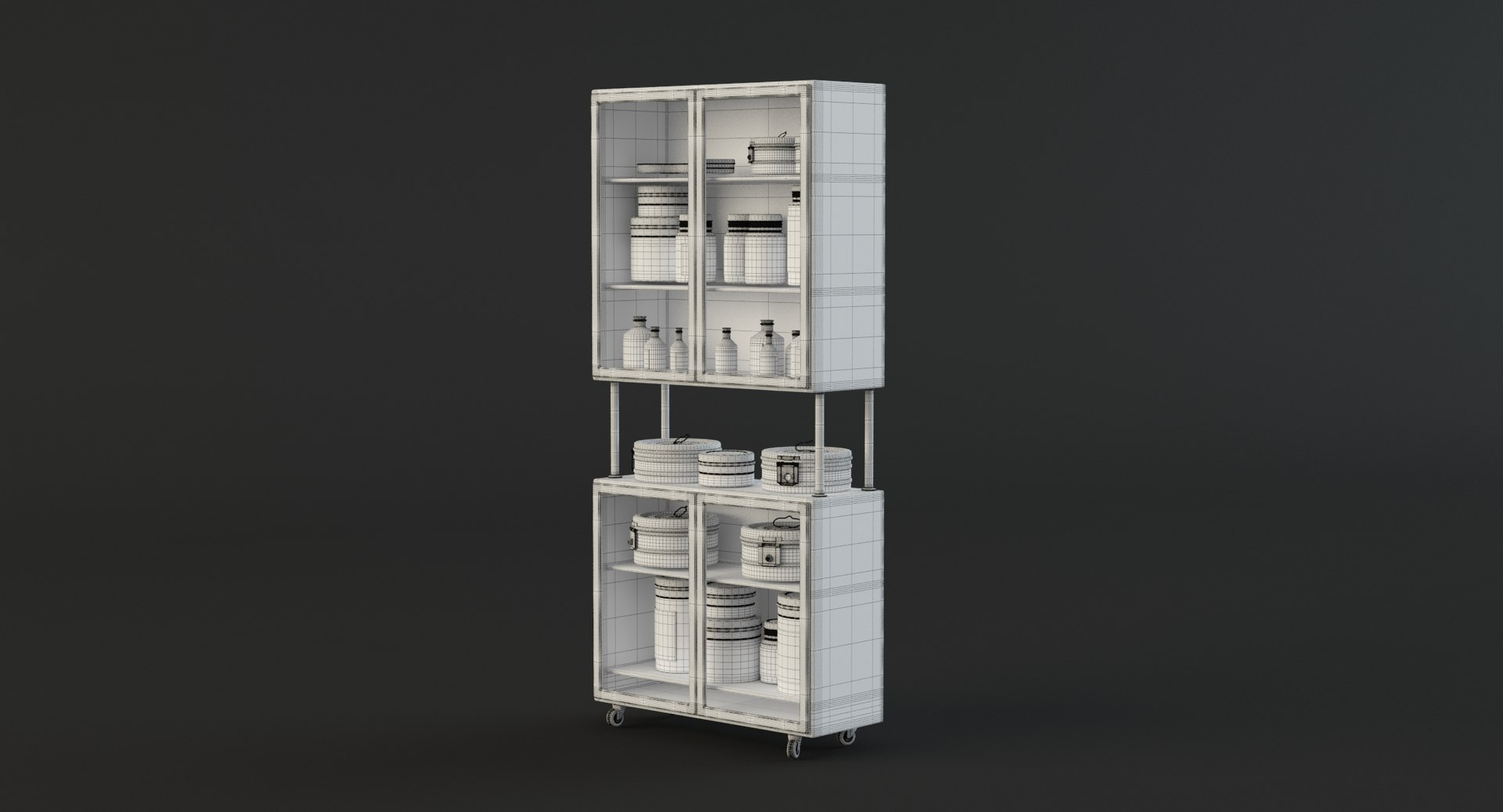 Medical rack model - TurboSquid 1278368