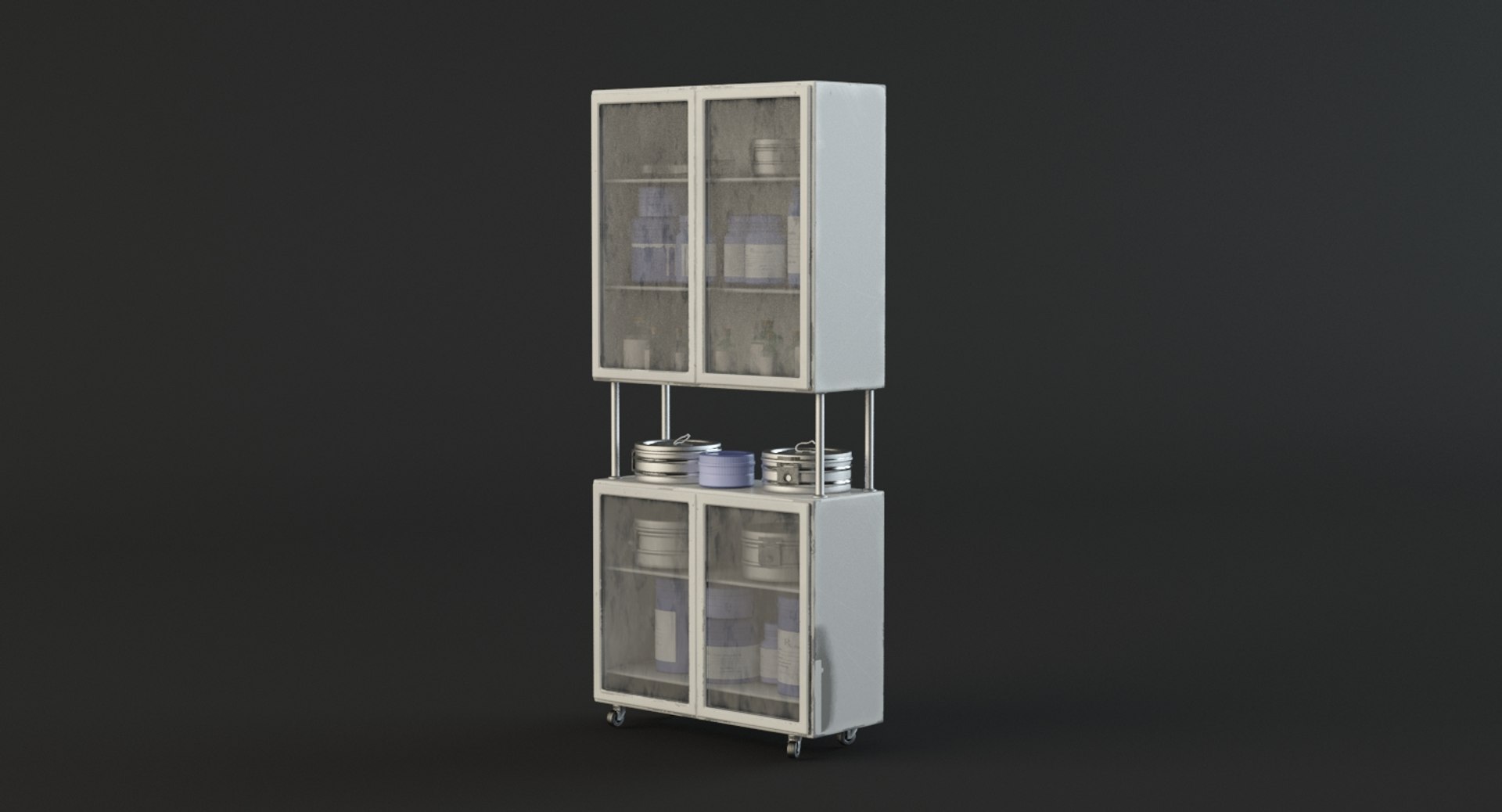 Medical rack model - TurboSquid 1278368