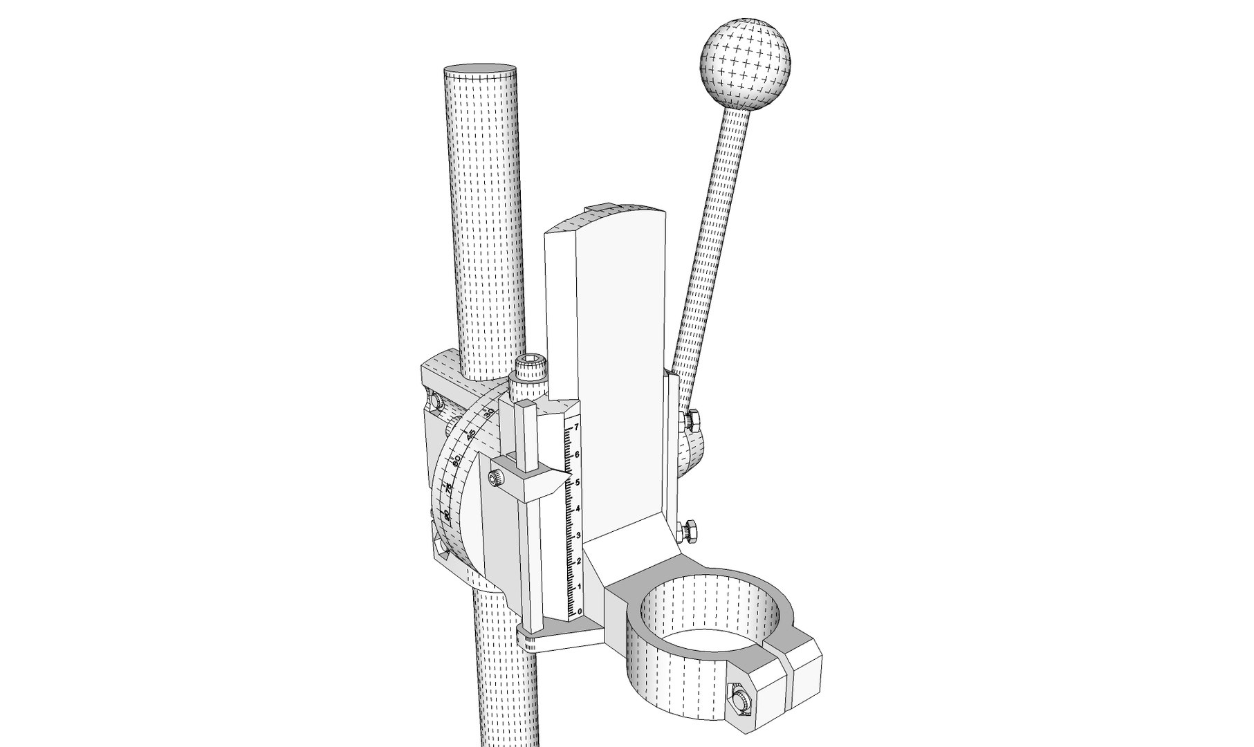 Drill Stand 3D Model - TurboSquid 2286705