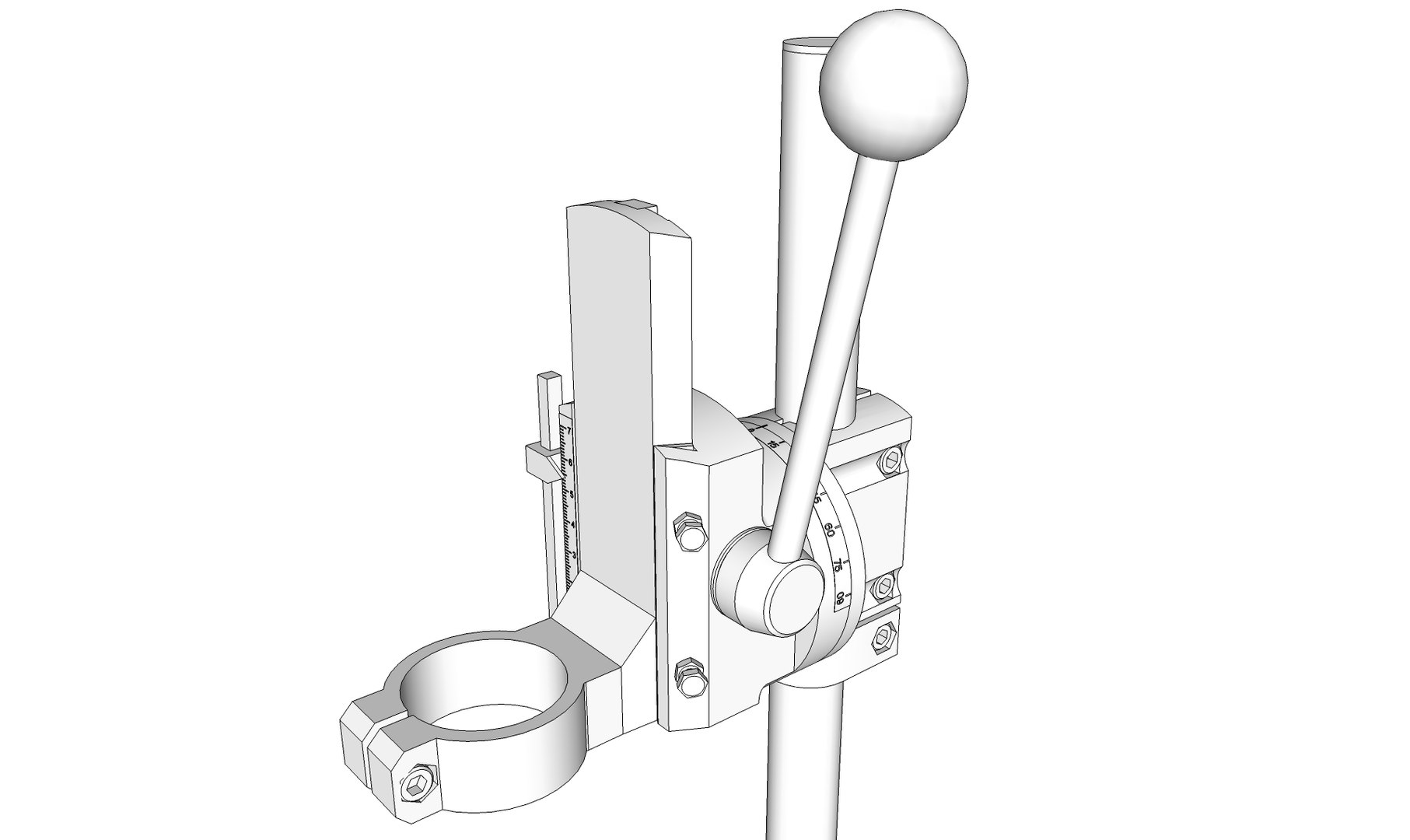Drill Stand 3D Model - TurboSquid 2286705